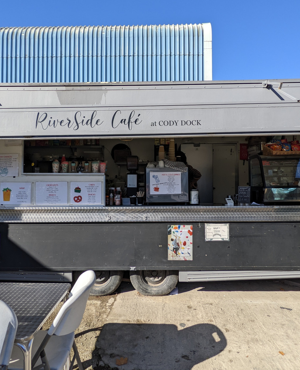 Cody Dock Cafe - The Line