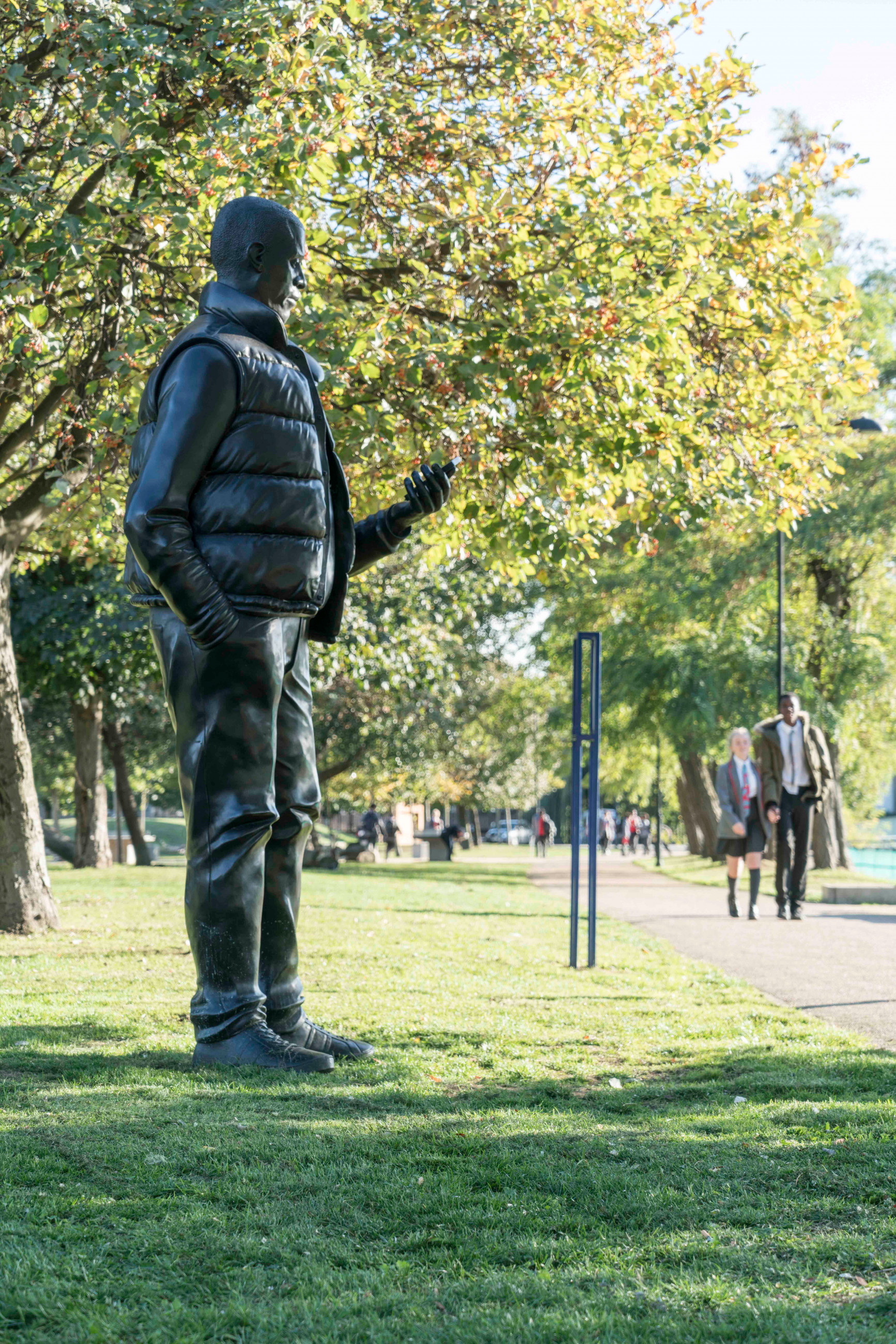 Thomas J Price - The Line - London's Public Art Walk